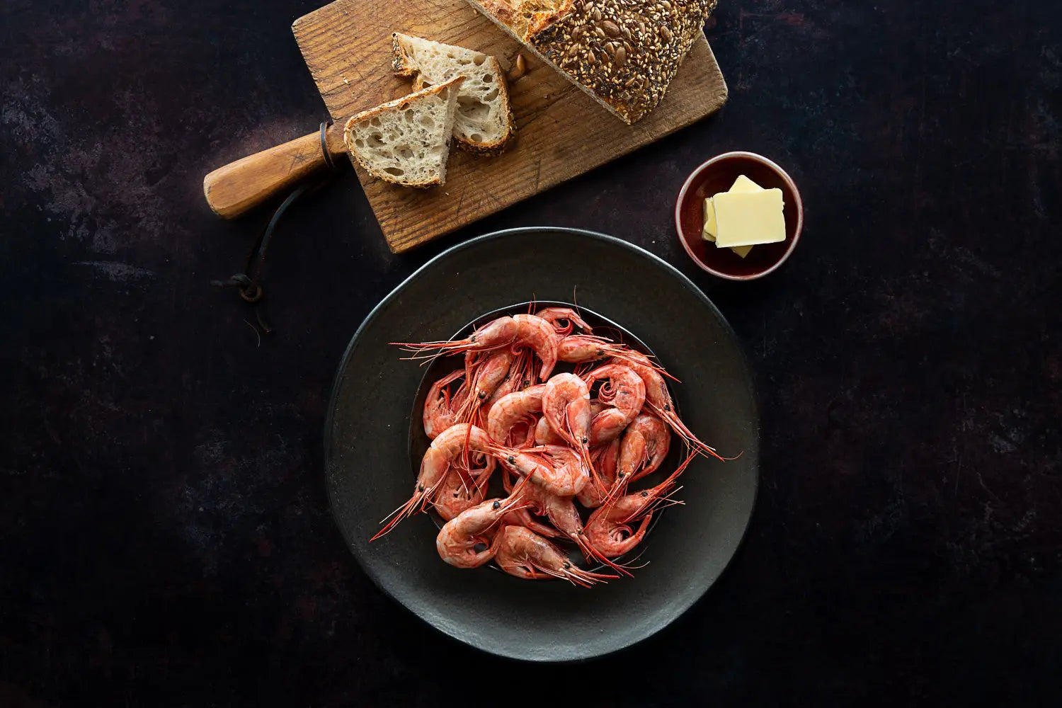 BLUE BELLY SHRIMP - SERVING SUGGESTION - FINE & WILD