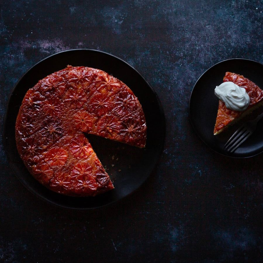 MORO BLOOD ORANGE & CARDAMOM CAKE | FINE & WILD UK