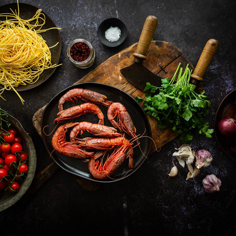 Prawn Linguine Recipe | FINE & WILD UK